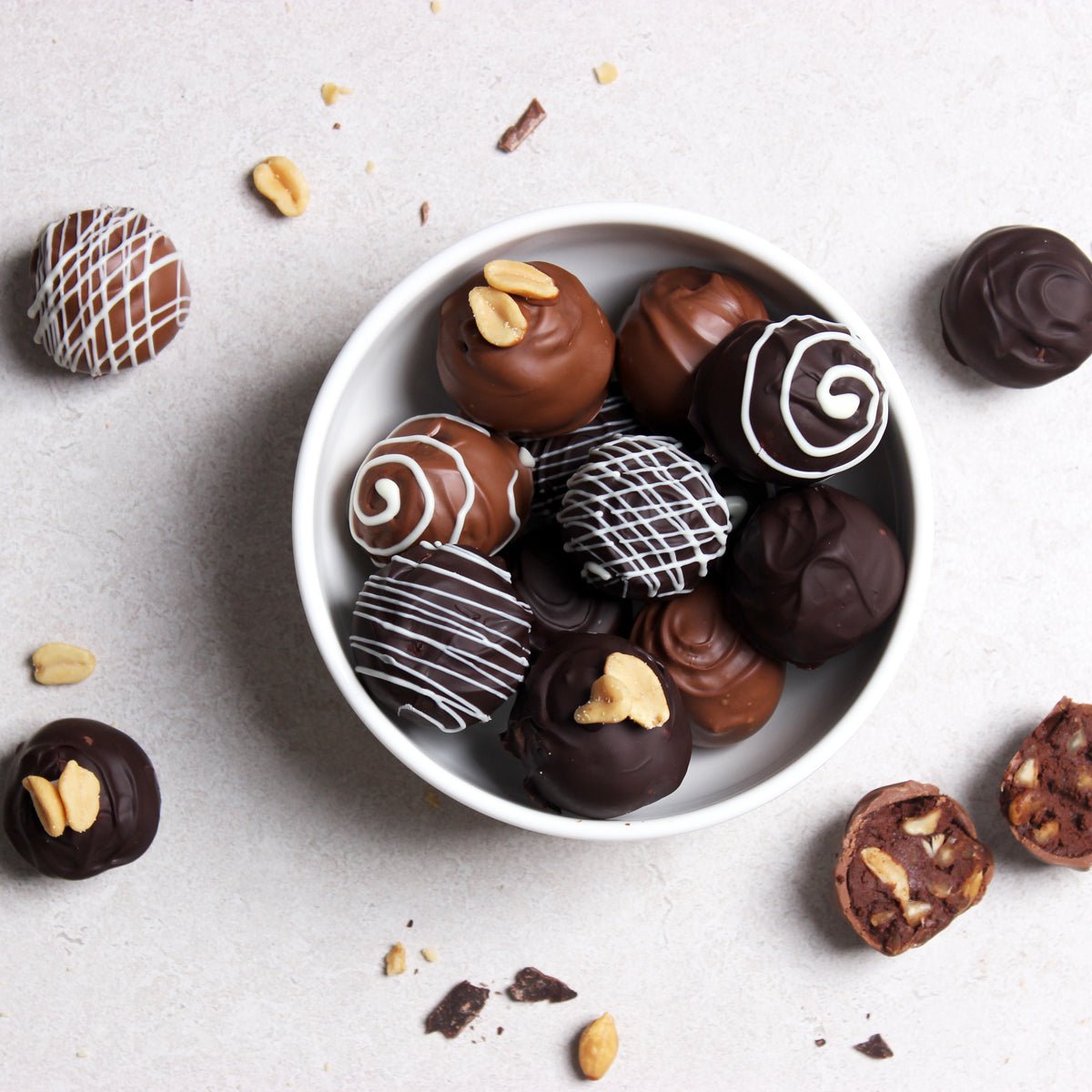 Chocolate Peanut Truffle Recipe | EasiYo Yogurt NZ - EasiYo NZ