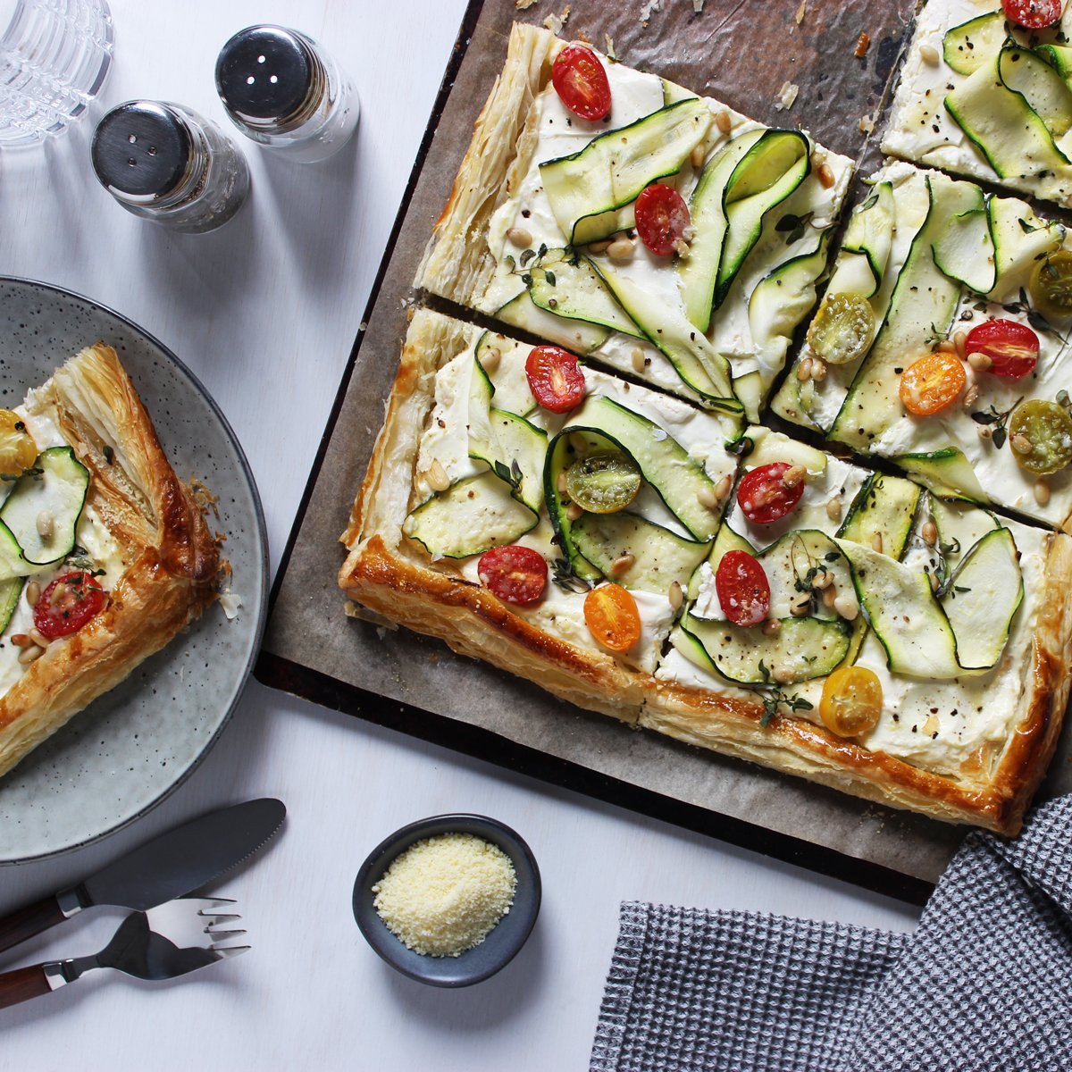 Vegetable Tart Recipe | EasiYo NZ