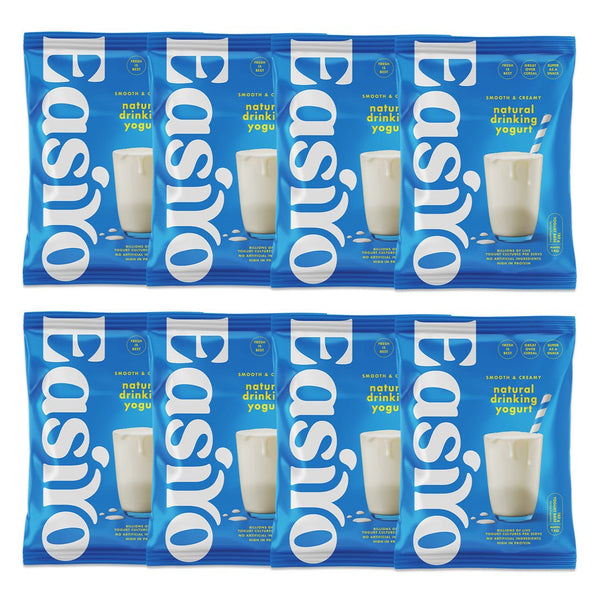 Drinking Yogurt Natural 8 Pack - EasiYo NZ